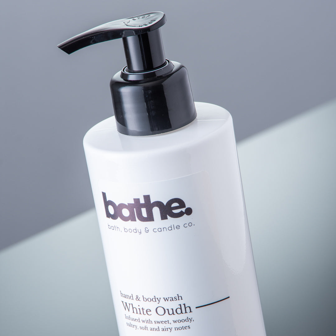 White Oudh hand & body wash – Bathe. bath, body & candle co.